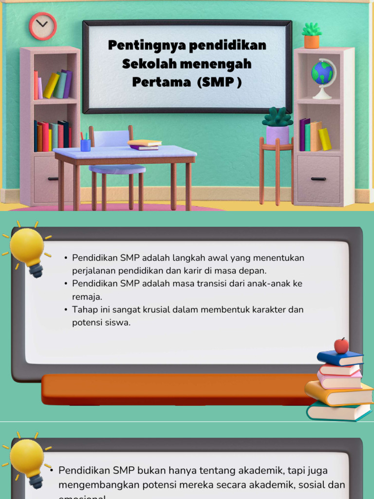 Green Colorful Playful 3D School Project Presentation | PDF