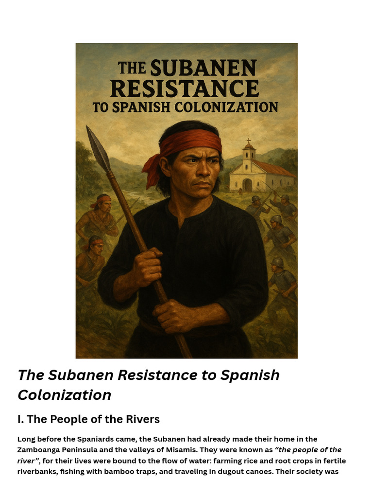 Chapter The Subanen in The Colonial History of Mindanao - 20250821 ...