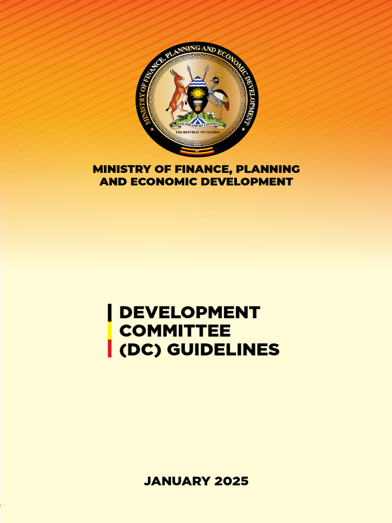 Development Committe Guidelines | PDF | Cost–Benefit Analysis | Evaluation