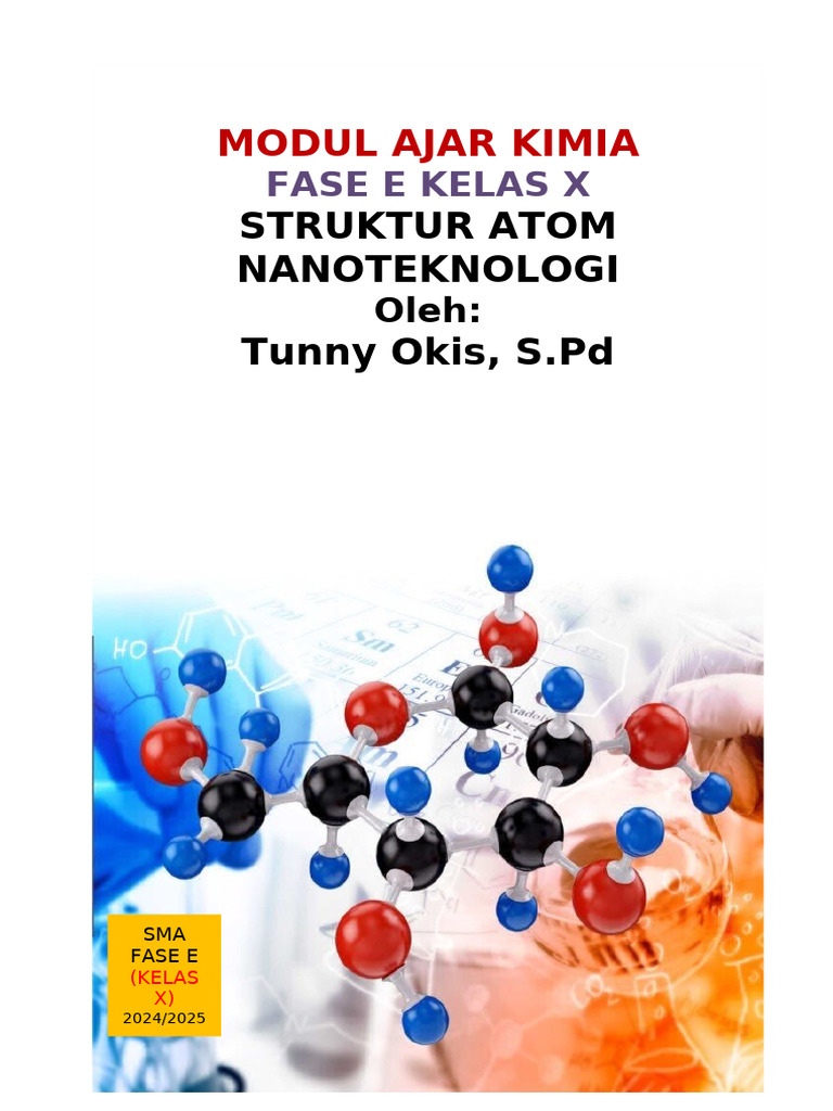 MODUL STRUKTUR ATOM NANOTEKNOLOGI | PDF