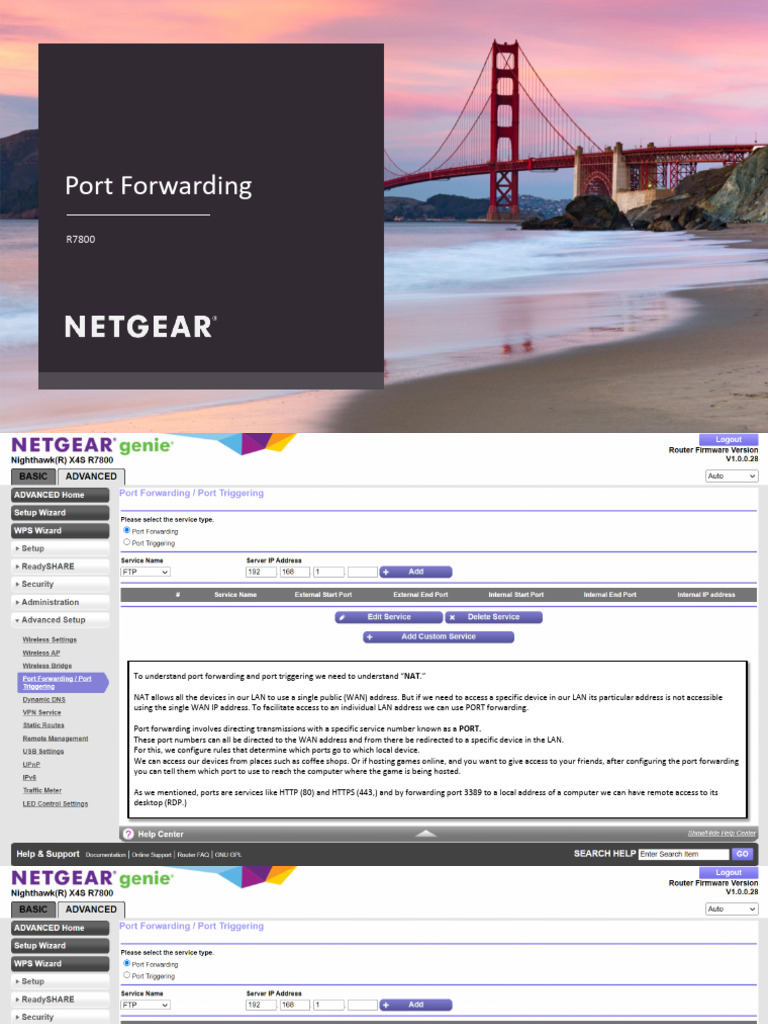 5.10 Port Forwarding PDF | PDF | Port (Computer Networking) | Transmission Control Protocol