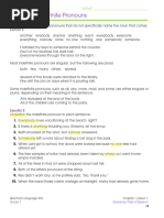 Understanding Pronoun Shifts in Writing | PDF | Pronoun | Grammatical ...