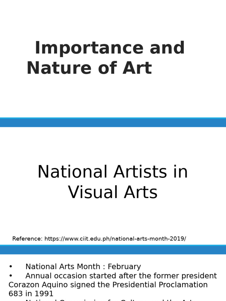 National Artists in Visual Arts Overview | PDF | Paintings | Philippines