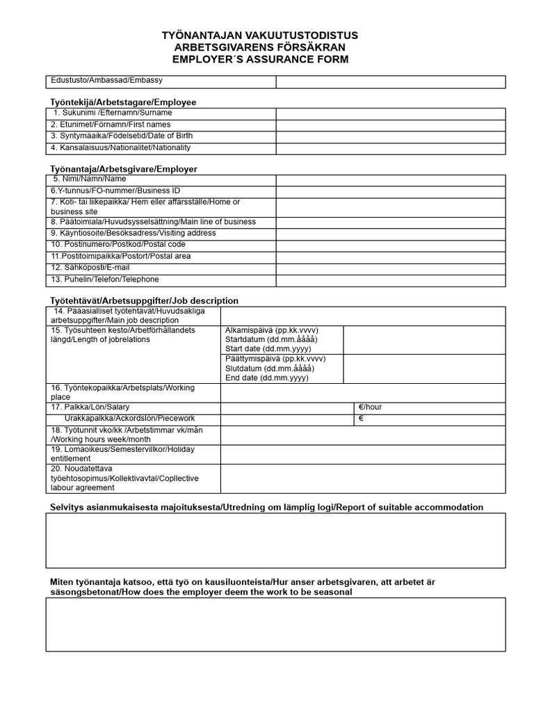 Insurance Form | PDF