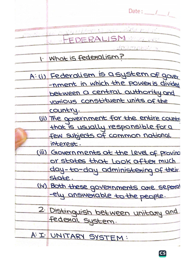 Civics Chapter 2 Notes | PDF