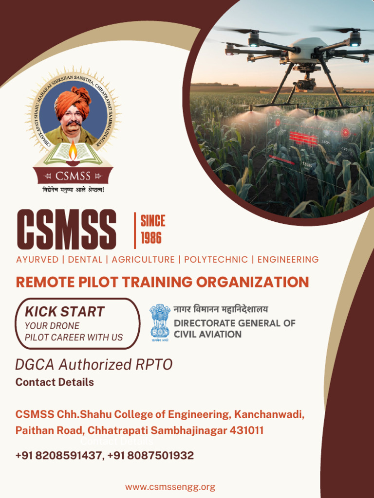 DGCA-Approved Drone Pilot Training | PDF | Unmanned Aerial Vehicle ...