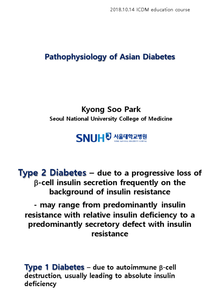 Genetic Factors in Asian Diabetes | PDF | Diabetes | Insulin Resistance
