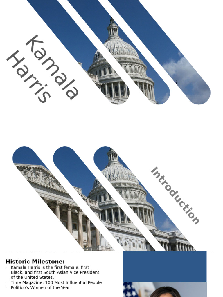 Presentation Kamala Harris | PDF | Kamala Harris