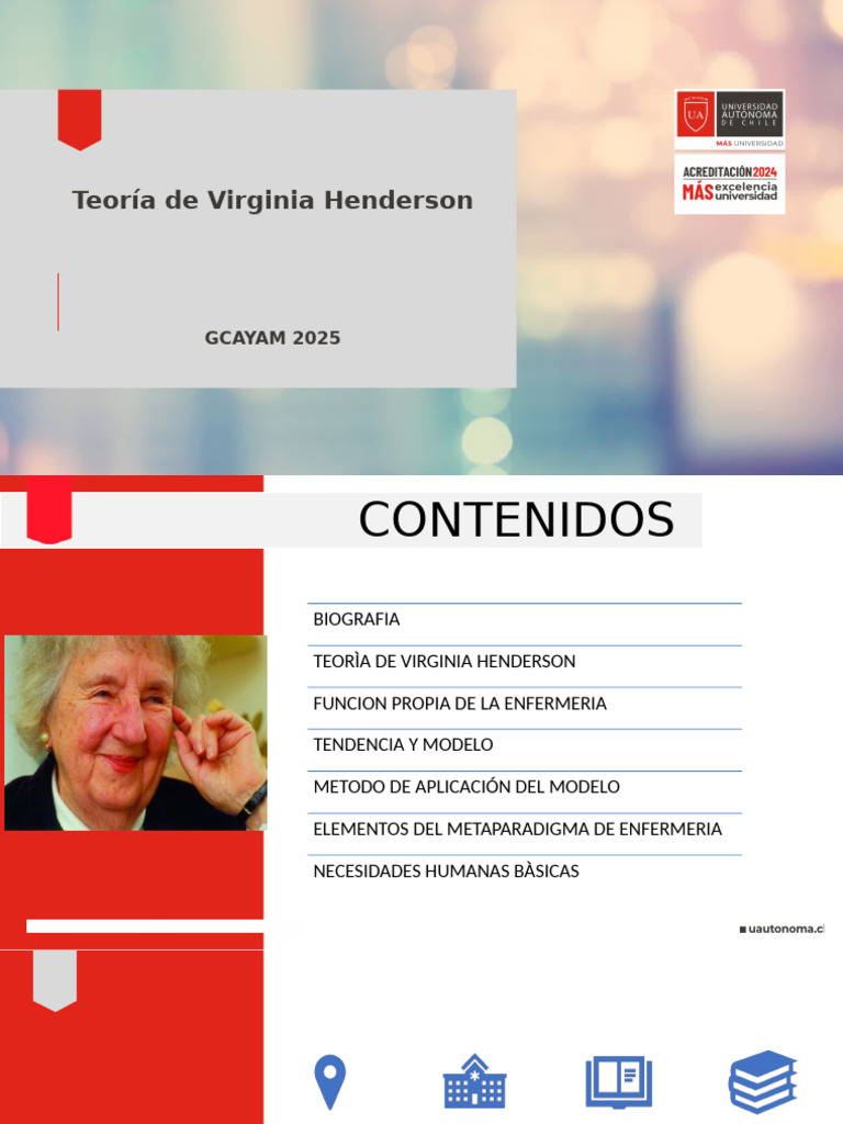 Teoría De Virginia Henderson Gcayam 2025 Pdf Enfermería
