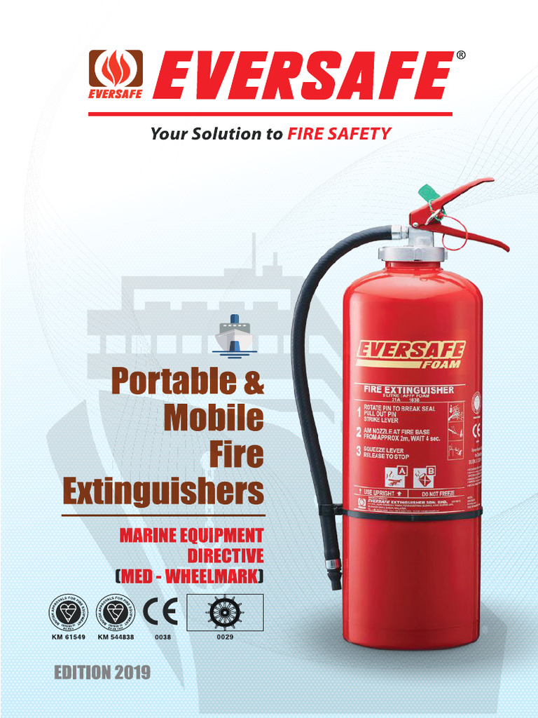 Eversafe Fire Extinguisher Catalog | PDF | Firefighting | Materials