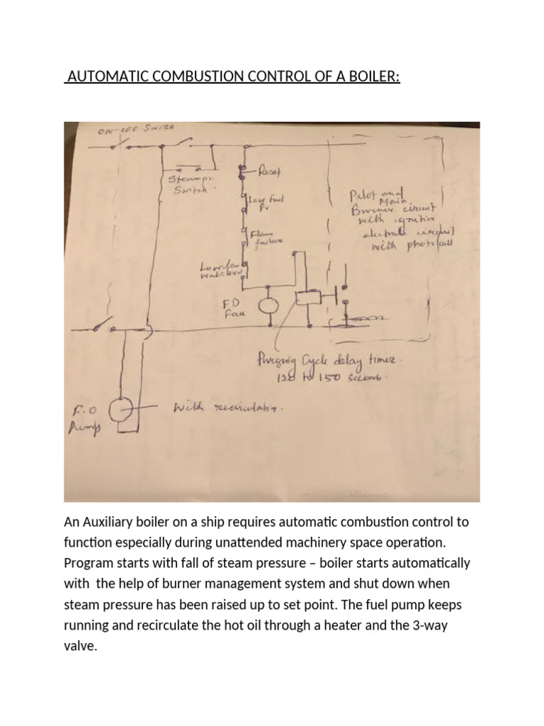 Automatic Combustion Control for Boilers | PDF | Boiler | Combustion