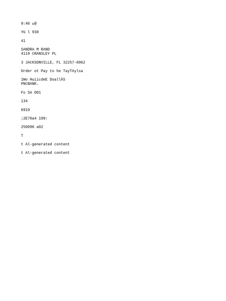 Final Check | PDF