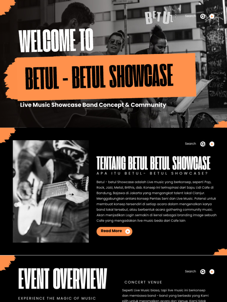 Betul - Betul Showcase Program | PDF