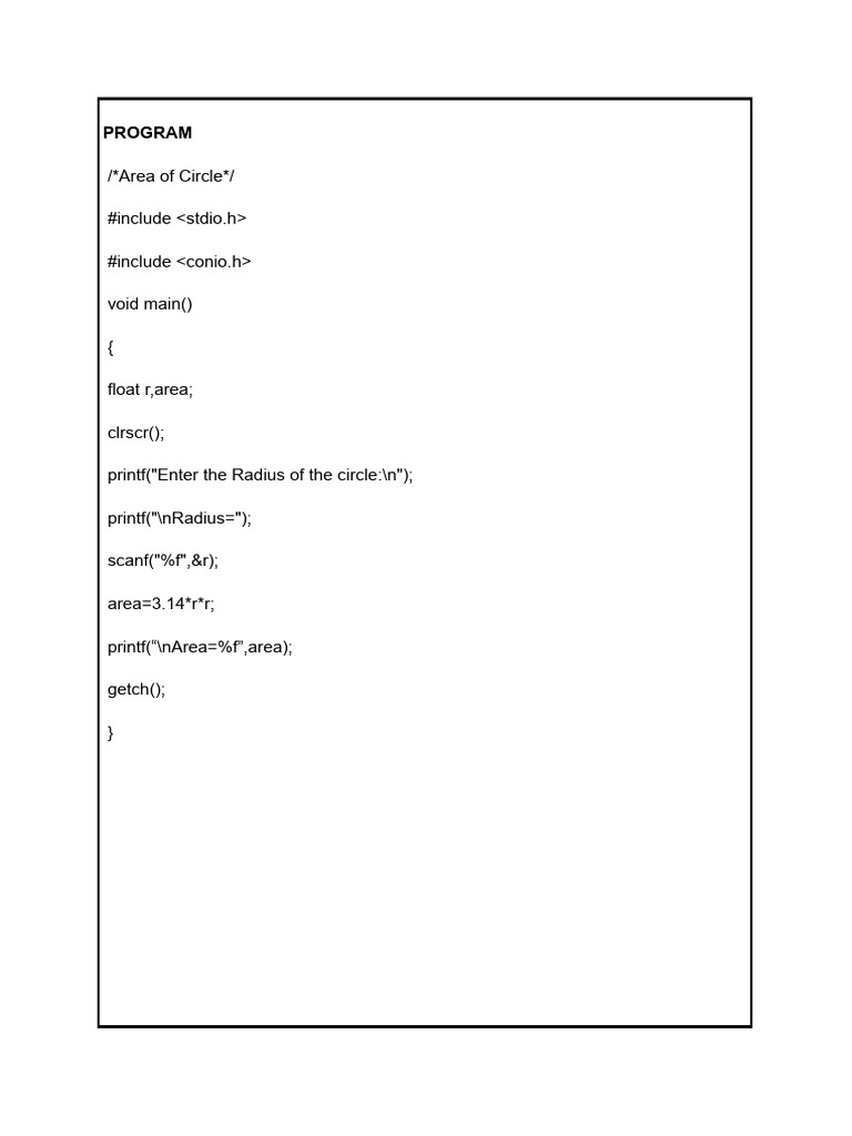 C Program 1 (1) - c2 - Merged | PDF | Computer Programming