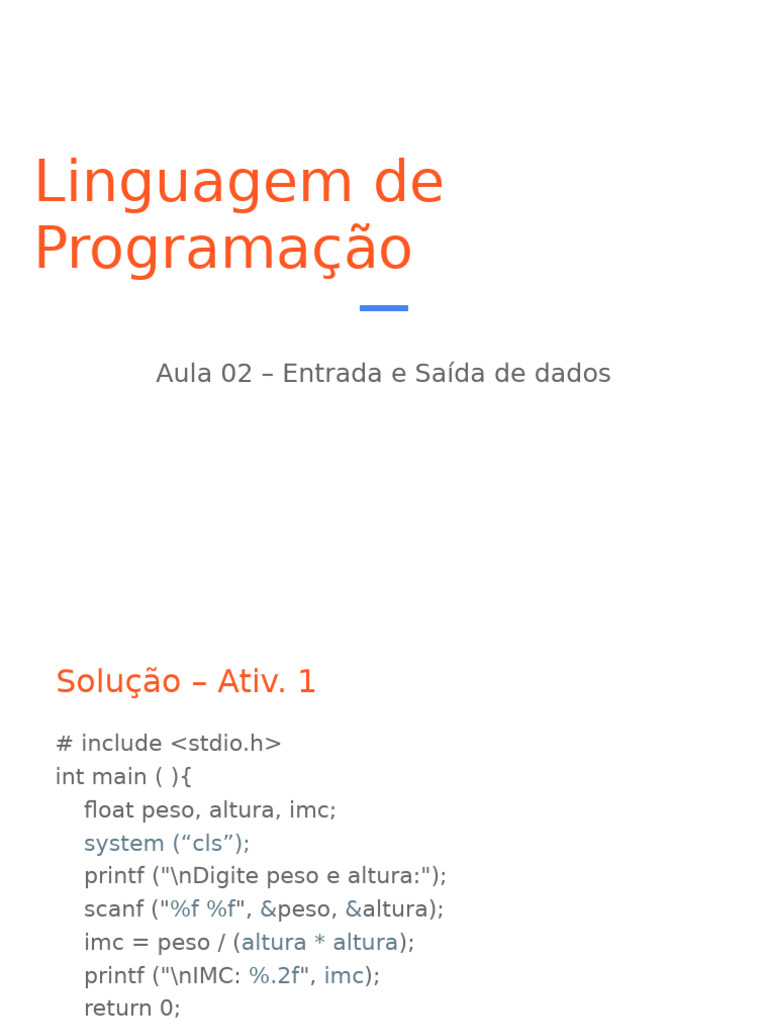 LP Aula02 Parte 2 | PDF