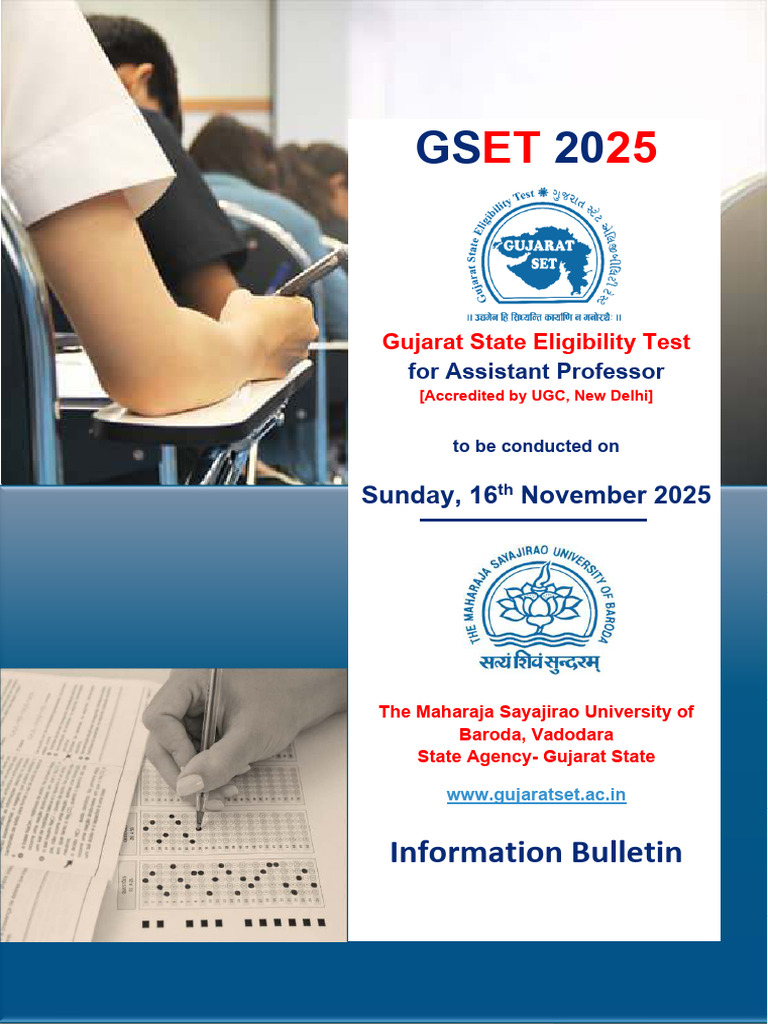 Info Bulletin Gset 2025 1.0 | PDF