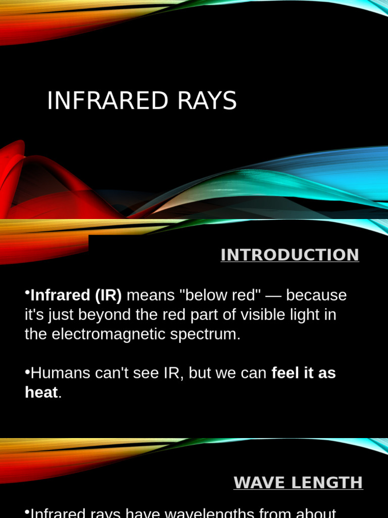 Understanding Infrared Rays and Their Uses | PDF
