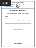 Rôle de l'ONA dans l'assainissement en Algérie | PDF | Épuration des ...
