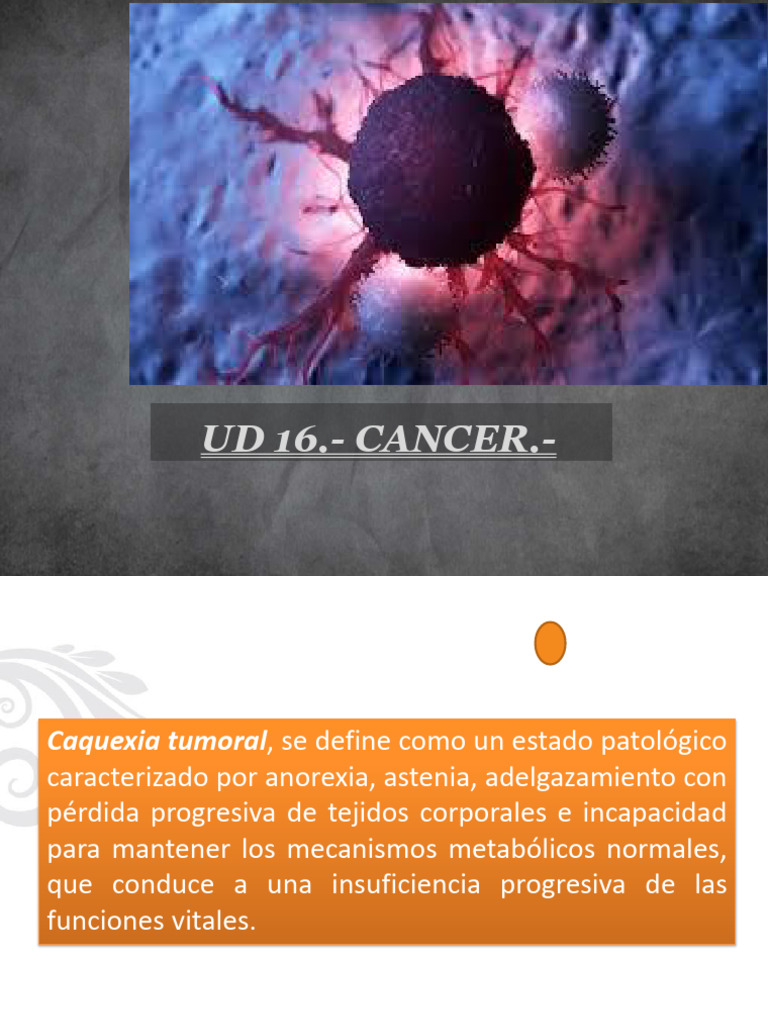 Unidad 16 - Onco - Sida | PDF | Diarrea | Cáncer