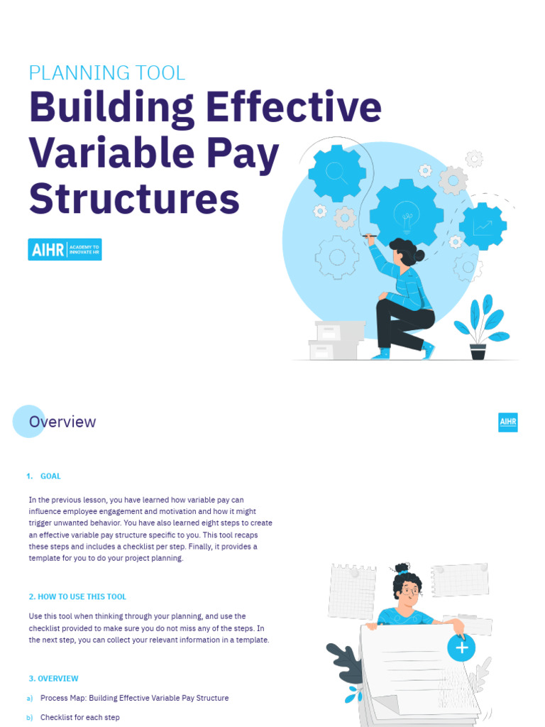 Variable Pay Structure Planning Tool | PDF | Business