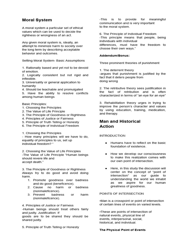 Foundations of Moral Systems | PDF | Justice | Crime & Violence