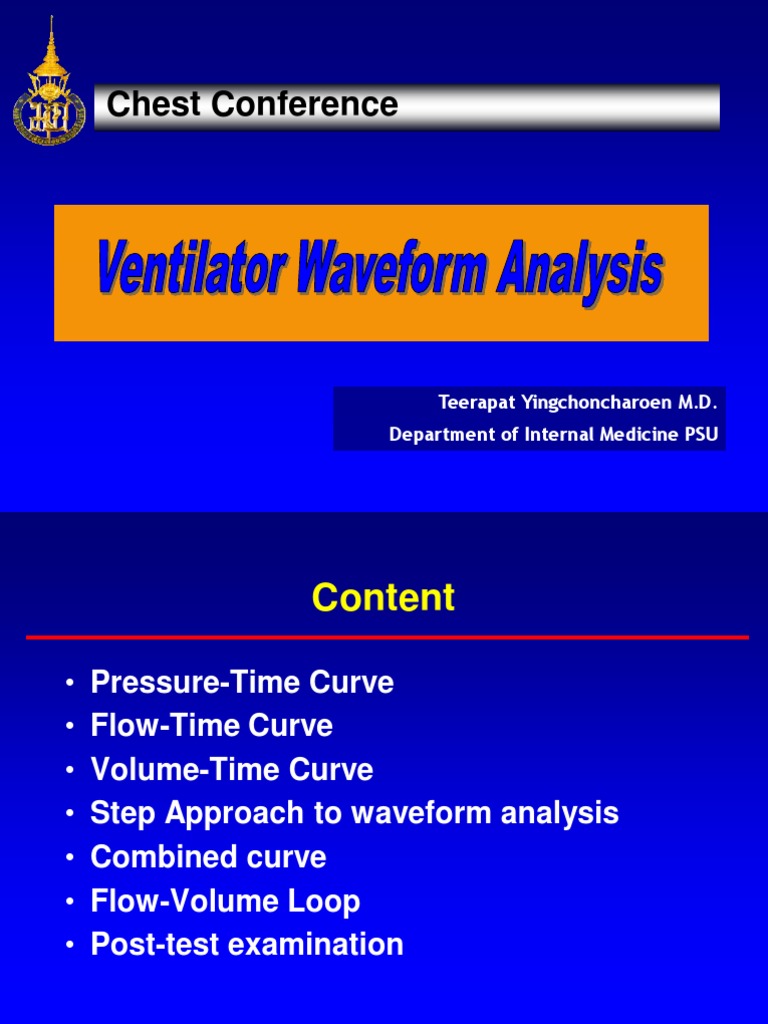Ventilator Waveform Analysis | PDF | Respiration | Medical Treatments