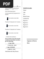 Blood Issuing Form Details | PDF