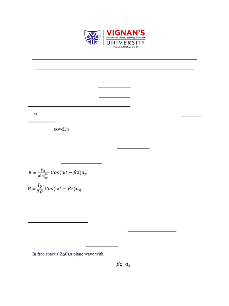 Module 2 t2 22ec305 Emtl | PDF | Transmission Line | Antenna (Radio)