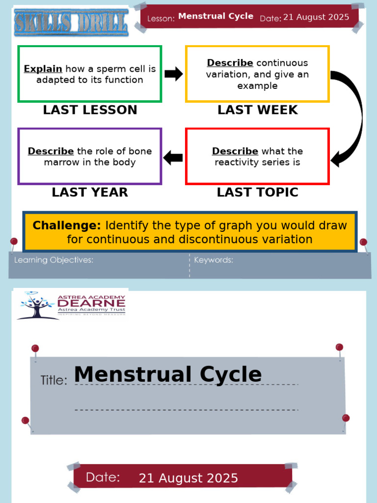 L5 The Menstrual Cycle | PDF | Menstrual Cycle | Luteinizing Hormone