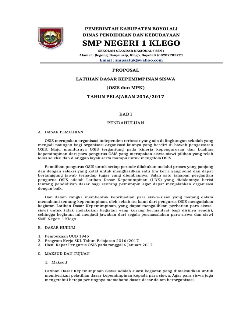 LDK Proposal | PDF