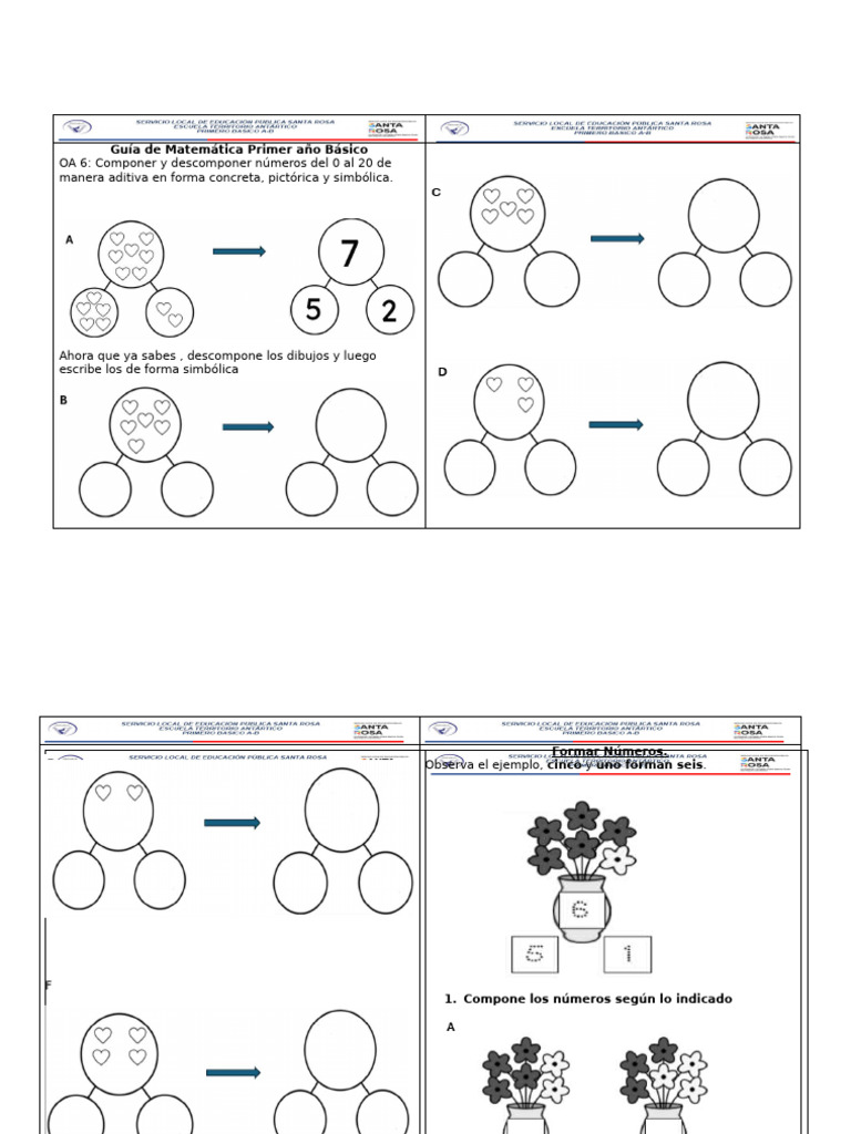 Componer y Descomponer Números | PDF