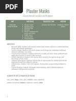 Grade 7-9 Mask Making Guide | PDF | Creativity | Idea