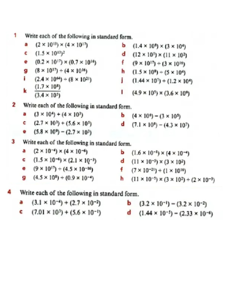 Solving Standard Form | PDF