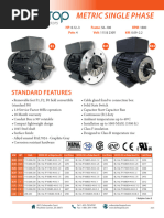 IEC Motor Frame Size Reference Chart | PDF | Technology & Engineering