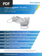 Aerogen Solo Quick Reference Guide | PDF | Clinical Medicine | Respiration