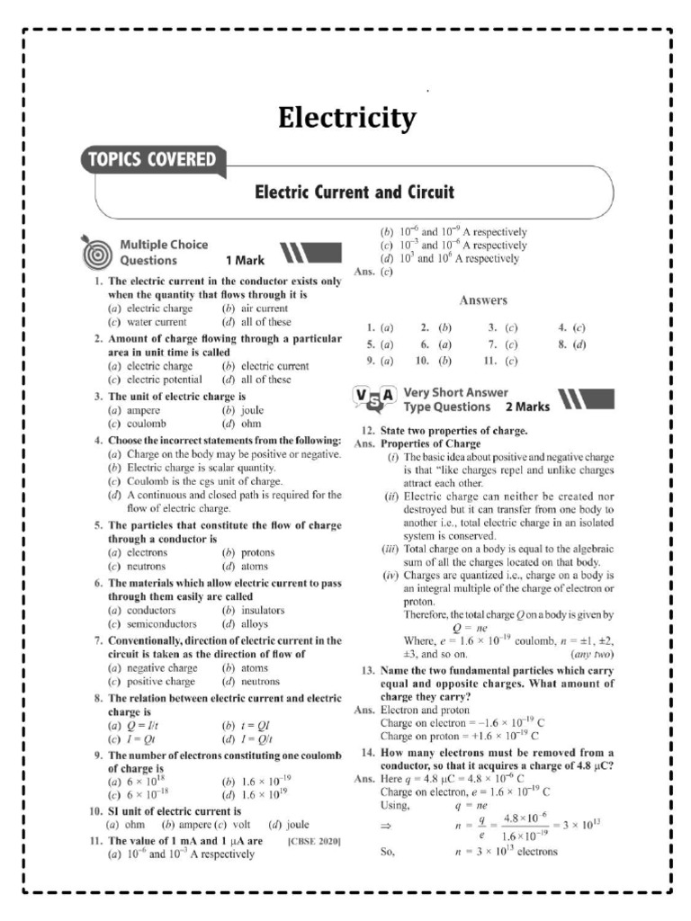 Electricity | PDF