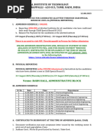 NIT-Trichy MIS Registration FAQs | PDF | Business | Finance & Money ...