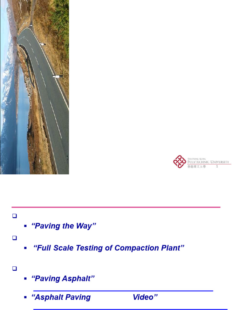 CSE312-Topic 5 - Pavement Construction | PDF