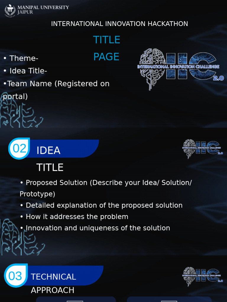 6887cc32c6f6a IIC 2.0 Shortlisting PPT Template | PDF