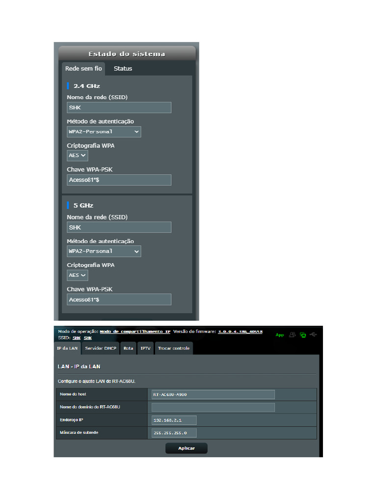 Router Asus Configs | PDF