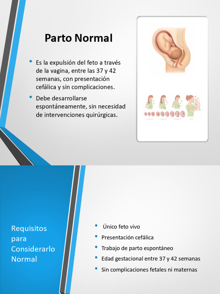 Guía Completa del Parto Normal | PDF | Parto | Embarazo Mamífero