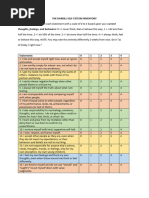 Experience and Internalized Shame Scales | PDF | Shame | Feeling