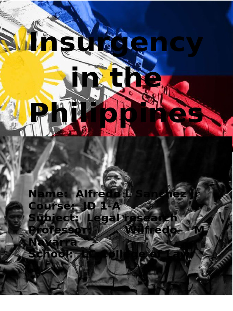 Insurgency and Terrorism in the Philippines | PDF
