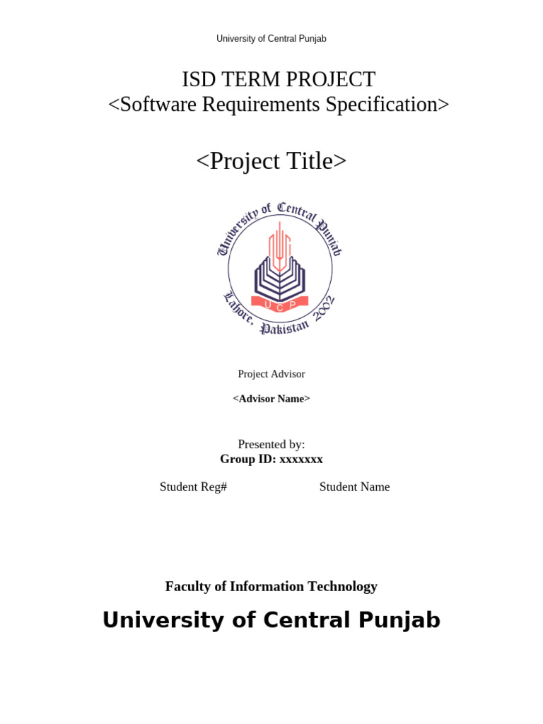 ISD SRS TEMPLATE Complete Ph1 & Ph2 | PDF | Project Management | Use Case