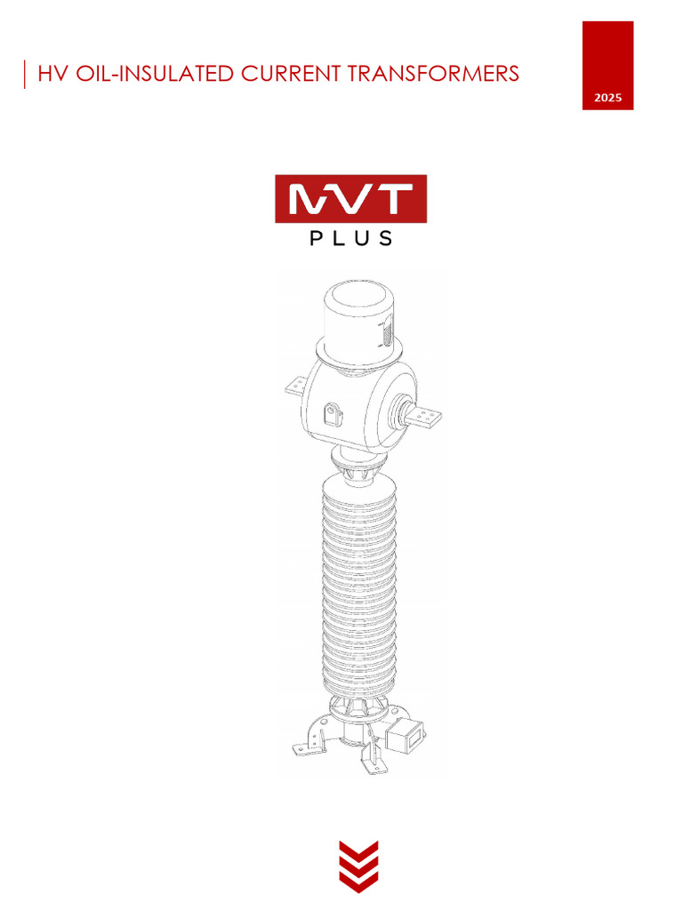 High Voltage Oil-Insulated CTs VCT Series | PDF | Transformer ...