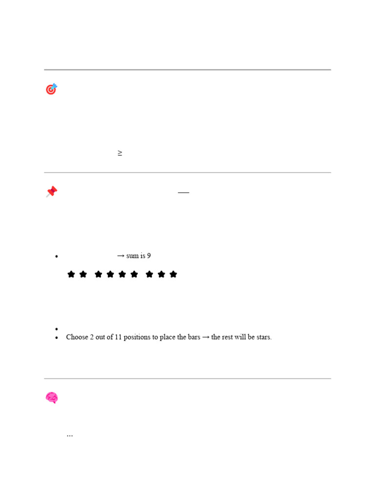 Combinatorics (1) | PDF
