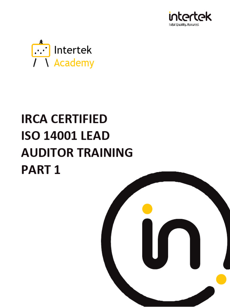 IRCA ISO 14001 Lead Auditor Course | PDF | Audit | Business