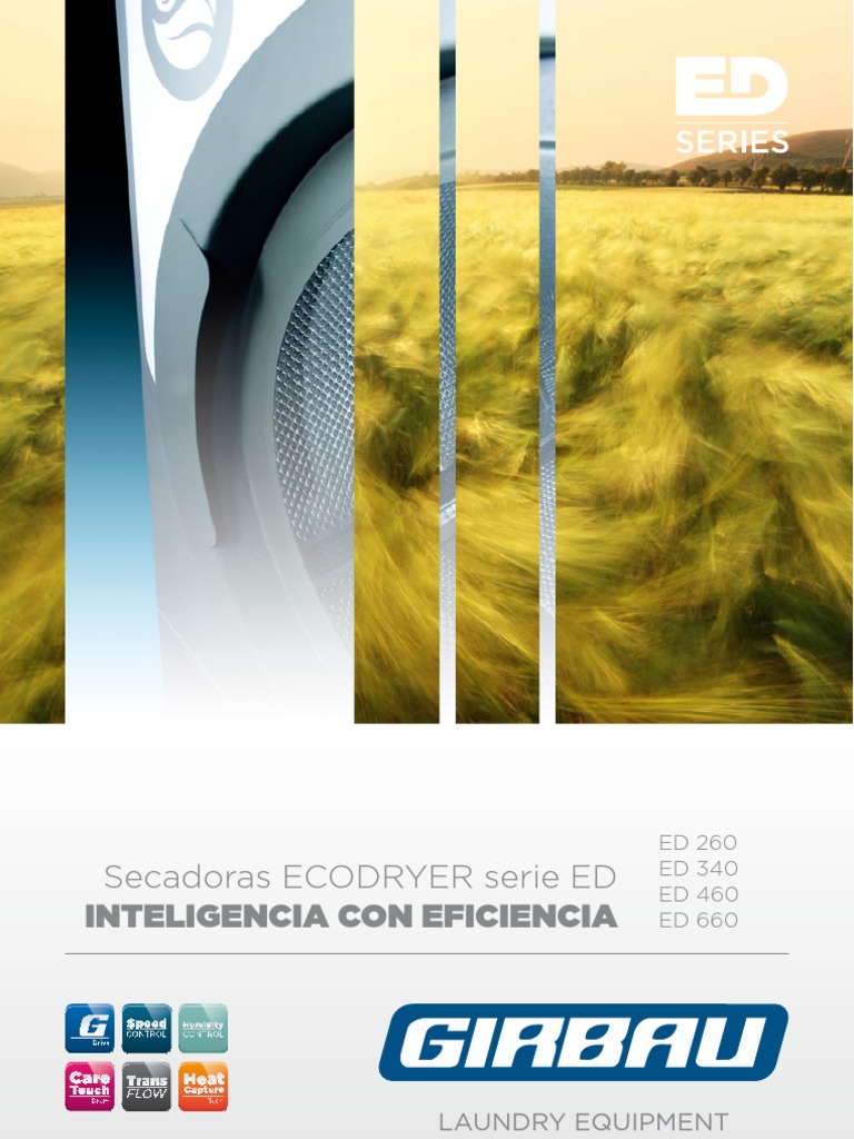 Ed660, Ed460, Ed340, Ed260 (Serie Ed) | PDF | Caldera | Secadora de ropa