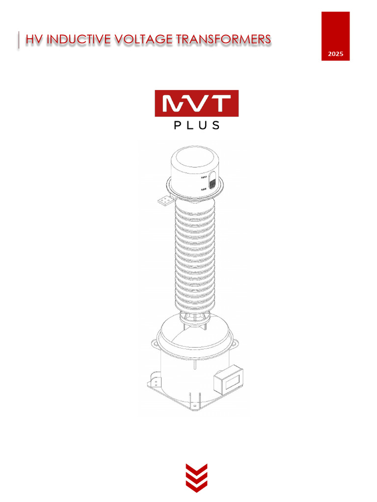 High Voltage Inductive Transformers VVT | PDF | Transformer | Insulator ...