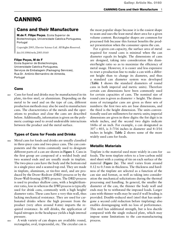 All About Canning | PDF | Epoxy | Sheet Metal